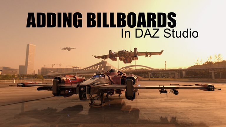 Creating Billboards in DAZ Studio – Digital Artist Reviews